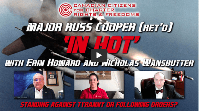 Major Russ Cooper “In Hot” with Erin Howard & Nicholas Wansbutter